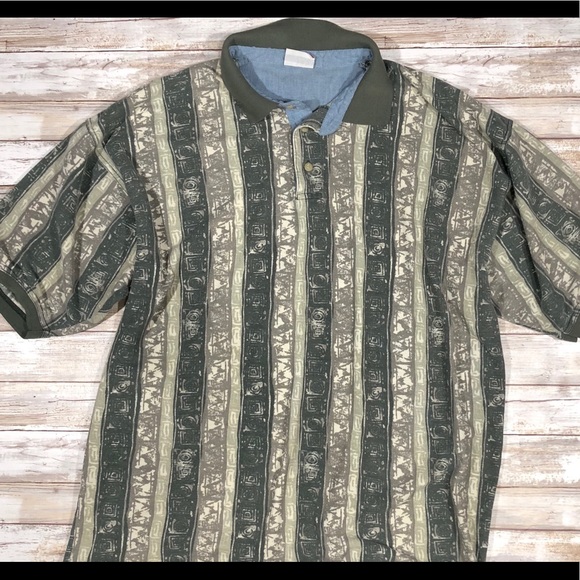 Bugle Boy | Shirts | Vintage Bugle Boy Mens Polo Green 2xl Xxl | Poshmark
